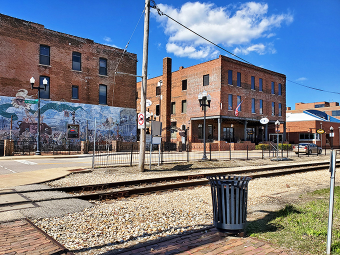 8 Bit Arcade Bar: Brick walls, moody lighting, and gleaming cabinets &ndash; it's like the coolest basement hangout you never had as a kid.
