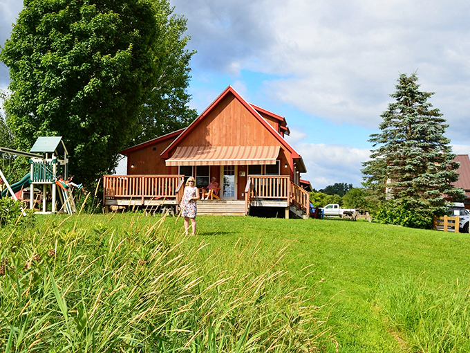 Rustic charm meets maple magic. Bragg Farm's sugar shack looks like it was plucked from a Norman Rockwell painting.