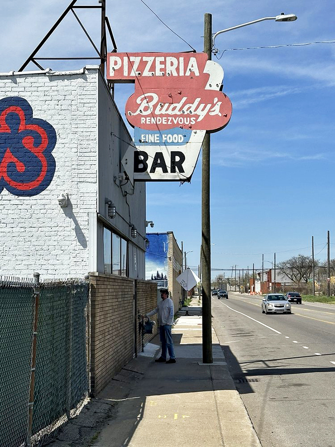Buddy's: The birthplace of Detroit-style pizza. It's like the Model T of the pizza world, but way more delicious and much easier to parallel park.