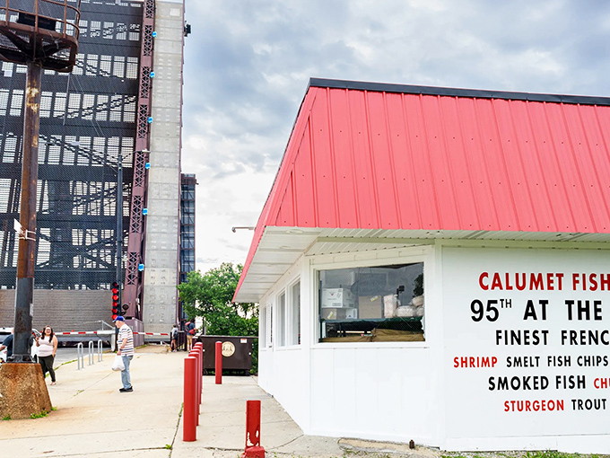 Calumet Fisheries: The little white shack that could. Perched by the river, it's smoking up a storm of flavor.