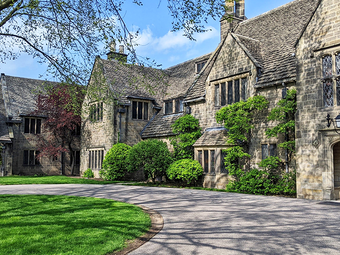 Edsel & Eleanor's Cotswold creation: Where Michigan meets Merry Olde England. Jane Austen would feel right at home here!