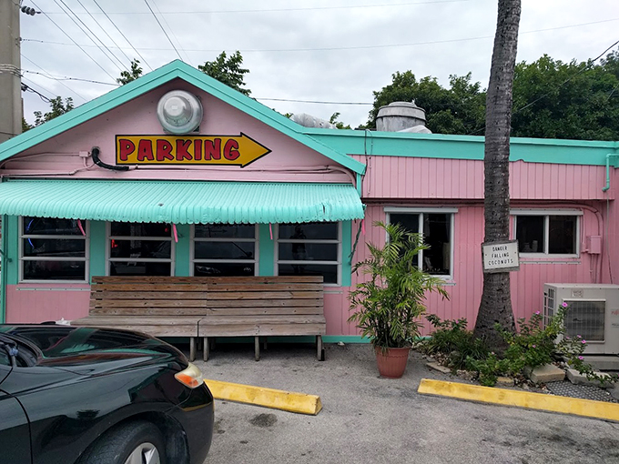Mrs. Mac's Kitchen: A pink-and-turquoise time capsule of Florida flavor. It's like your grandma's kitchen, if she were a seafood wizard.
