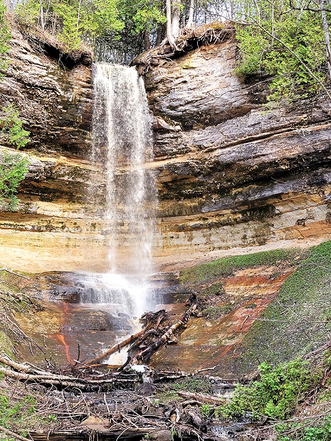 Stretch those legs and feast your eyes! Munising Falls is the perfect excuse to break up that long drive.