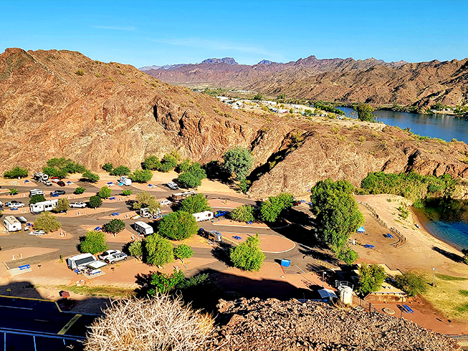 Beach vibes in the desert? Believe it! River Island's sandy shores are an unexpected Arizona treat.