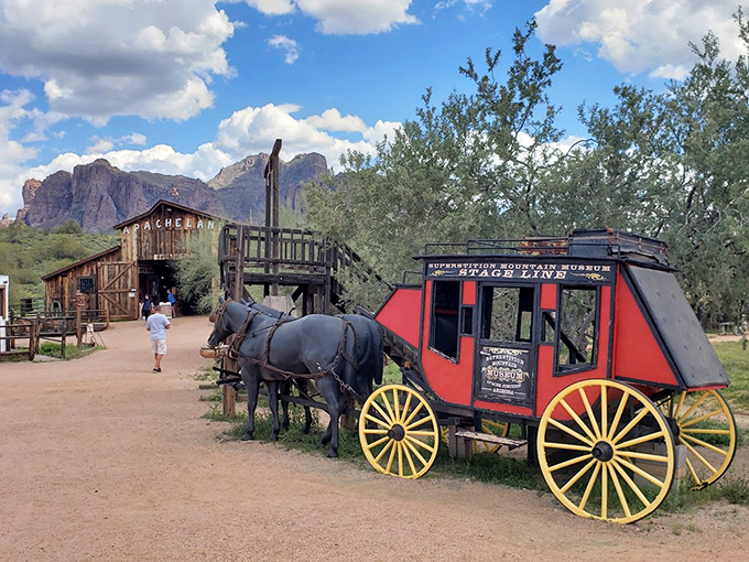 Gold rush meets ghost stories at the Superstition Mountain Museum. Indiana Jones would feel right at home here!