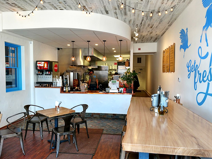 The Naughty Doner Co: Where Mediterranean street food gets a Midwestern makeover. Flannel-wrapped gyros, anyone?