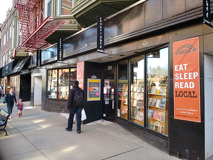 "Rainbow road leads to Unabridged. This LGBTQ+ friendly pit stop is a must on your literary journey."