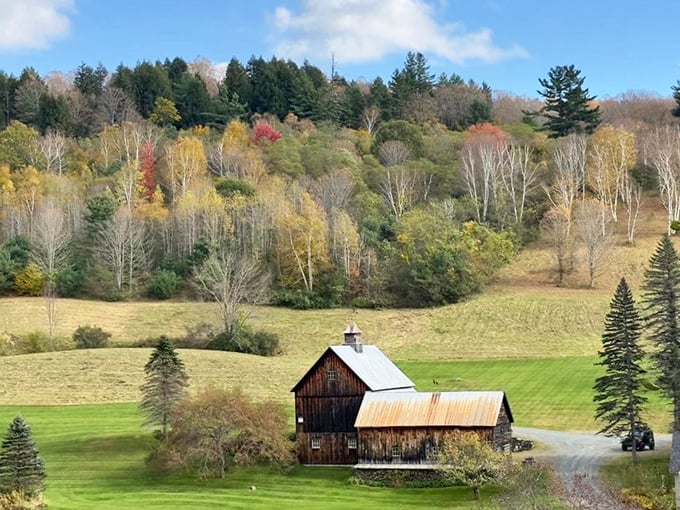 Cruise into Woodstock: Where your GPS might think it's 1890, but the charm is timeless.