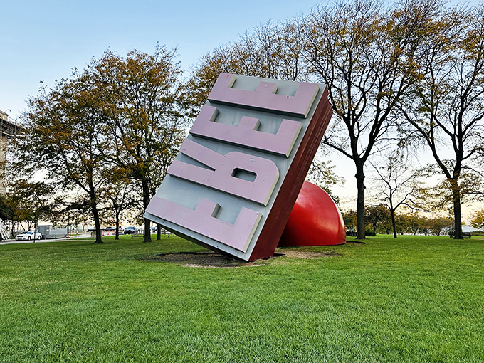 "Talk about making your mark! This colossal stamp could approve an entire city's paperwork in one go."