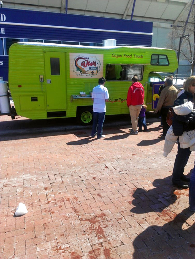 Roadside attraction with Cajun traction! This food truck turns every stop into a mini Mardi Gras.