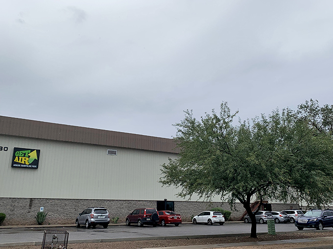 Who needs cruise control when you can cruise on trampolines? Get Air offers a bouncy break from the monotony of mile markers.