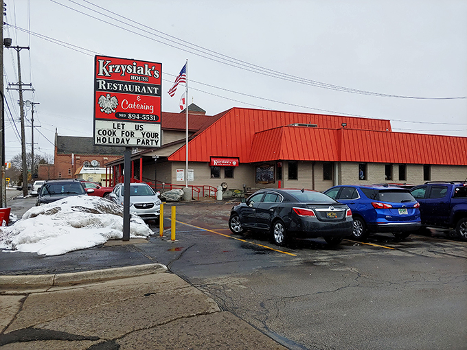 Kielbasa kingdom alert! Where sausages reign supreme and diet plans go to die &ndash; deliciously.