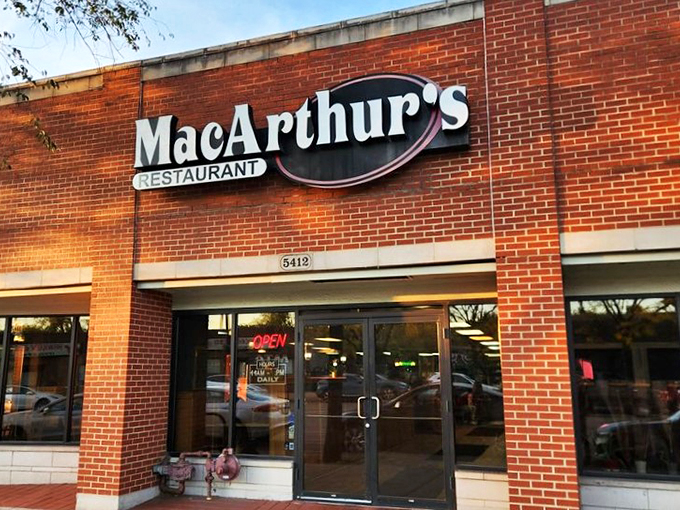 Who needs GPS when your nose can guide you here? MacArthur's is the ultimate destination for comfort food cartography.