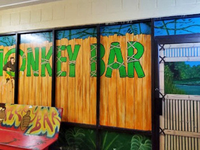 Cocktails and chimps? It's a jungle in here! Monkey Bar proves that evolution leads straight to a well-stocked bar.