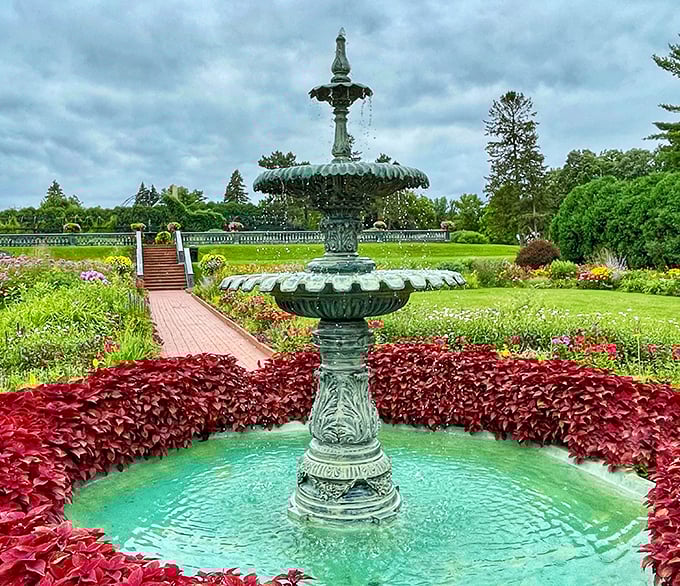 A floral feast for the eyes! This garden's vibrant blooms are like nature's own fireworks display.