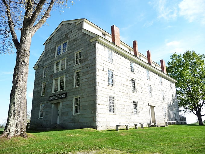 From schoolhouse to museum, this stone giant has seen it all. It's a crash course in Vermont life, no tuition required!