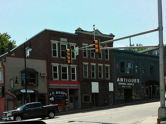 Chandeliers sparkle like stars, inviting you into a world where every item has a story. Time to play dress-up!