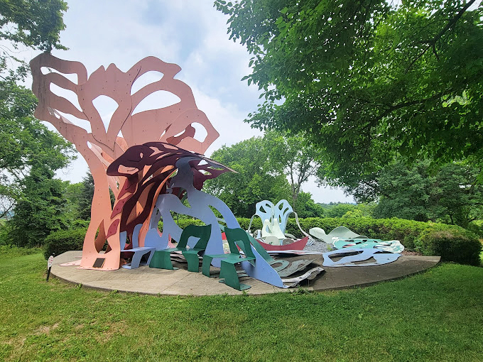 It's like someone sprinkled Picasso dust over a nature reserve. These larger-than-life sculptures are guaranteed to make your selfie game strong!