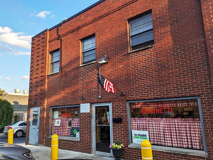 Who needs a DeLorean when Rubino's can transport you back to pizza's golden age?