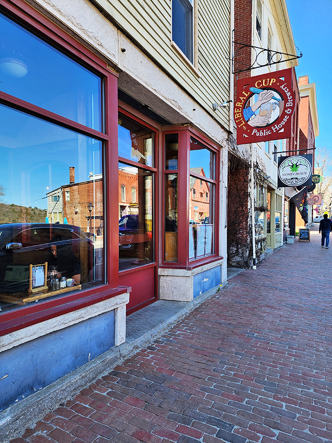 Map out your meal: The Liberal Cup is a destination for hungry explorers.