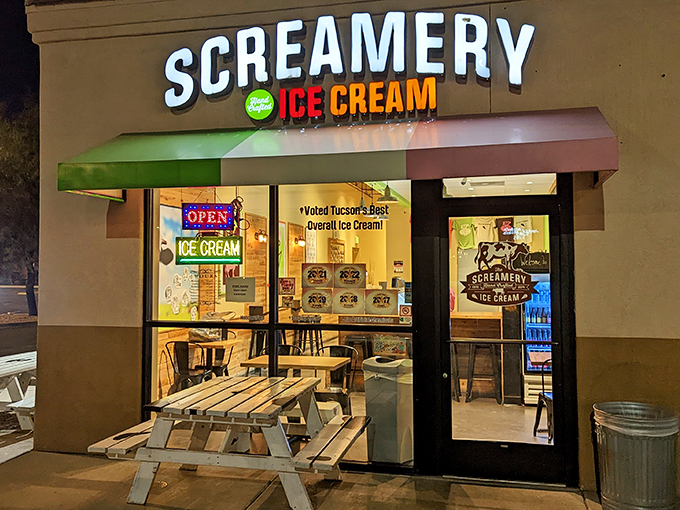 All-natural doesn't mean boring! The Screamery's flavors read like a foodie's fever dream come true.