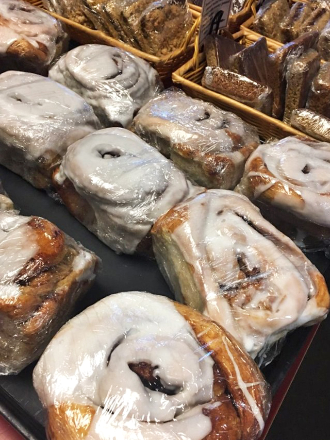 Holy sweet rolls, Batman! These pastries are so big, they need their own area code. Forget sharing &ndash; you'll want one all to yourself.