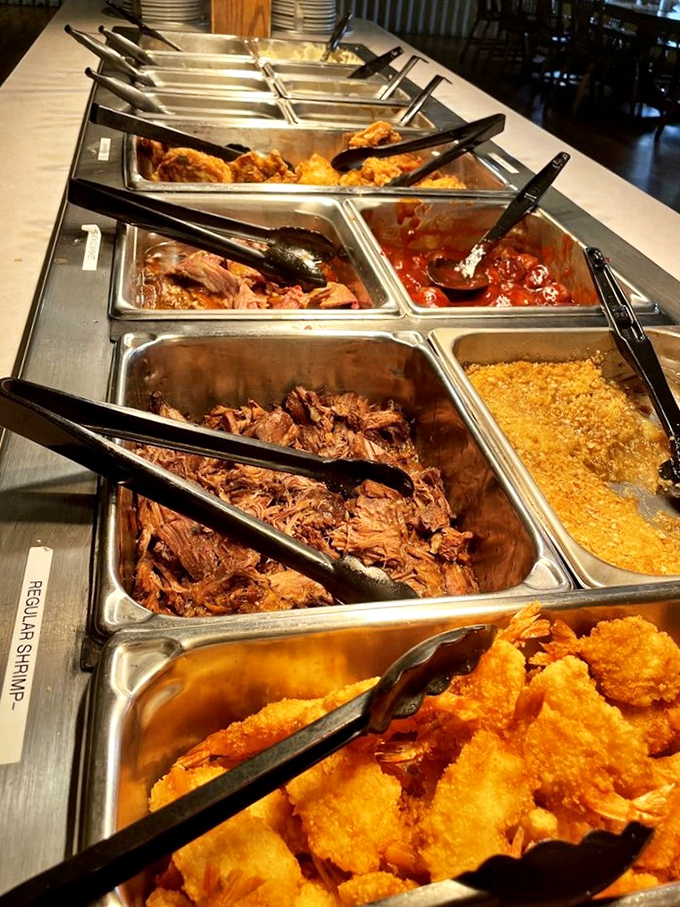 ehold, the buffet of champions! This steaming spread is a carb-lover's dream and a dietician's nightmare. Resistance is futile, so grab a plate and dive in!