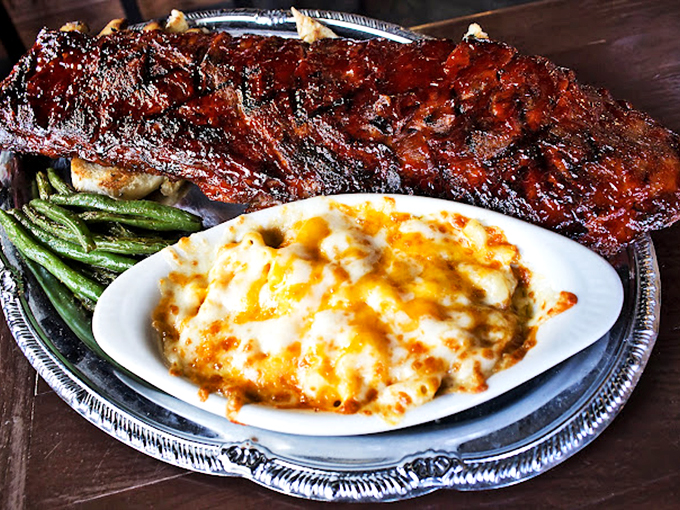 Holy smoke! These ribs look so tender, they might just slide off the bone and onto your plate without any effort.