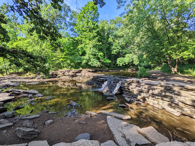 Rock-solid fun! This natural playground invites visitors to channel their inner child and hop from stone to stone, no "floor is lava" game required.