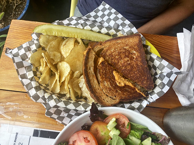 Behold, the vegan Reuben that launched a thousand ships... or at least convinced a few meat-eaters to jump ship.