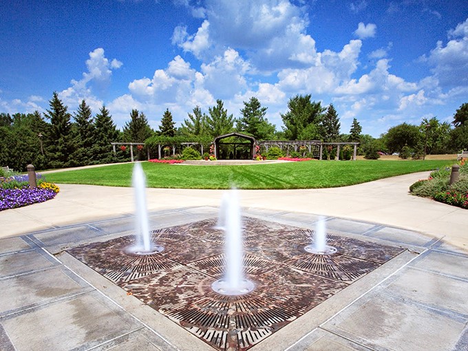 Fountain of youth? Not quite, but these dancing waters might just make you feel like a kid again. Splash-tastic fun for the young at heart!