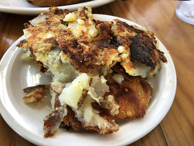 Holy crispy potatoes, Batman! These home fries are so golden and crunchy, they could star in their own superhero movie.