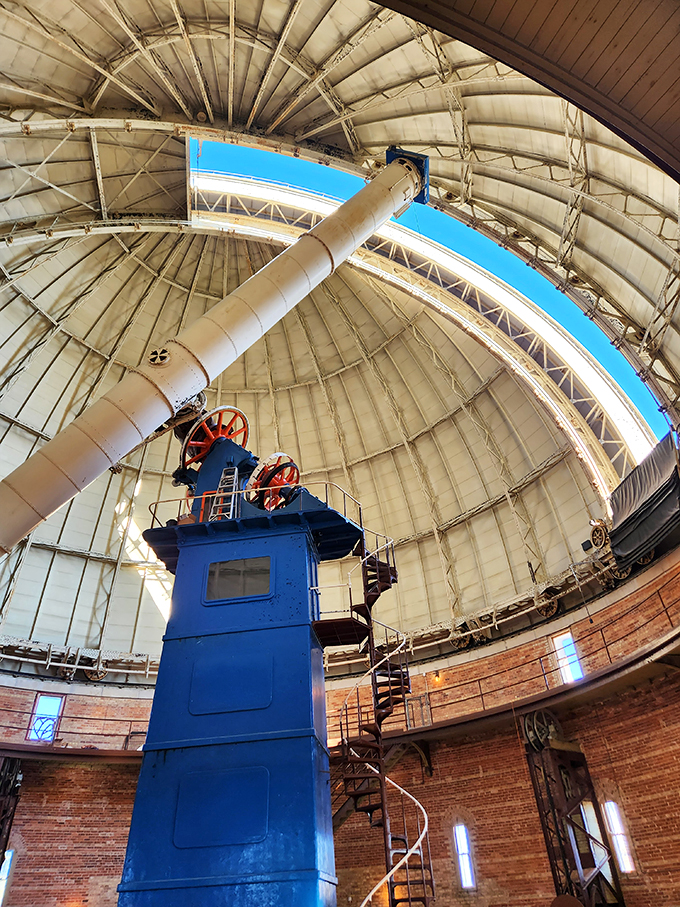 Houston, we have a telescope! This mammoth instrument isn't compensating for anything &ndash; it's genuinely out of this world. Galileo would be green with envy.