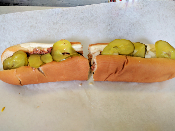 Double the length, double the fun! These footlong beauties are dressed to impress with a garden of toppings.