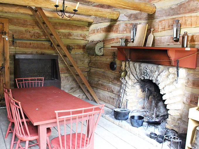 Forget your smart home &ndash; this rustic kitchen is where the real magic happened. Martha Stewart would have a field day with these vintage cooking tools!