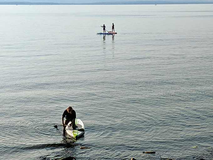Paddle your way to serenity on Lake Champlain. It's like yoga, but wetter and with a better view.