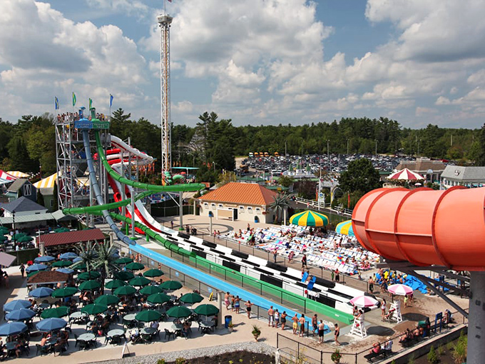 Mount Olympus: where mere mortals can feel like Greek gods, at least until they hit the water and remember they can't actually fly.