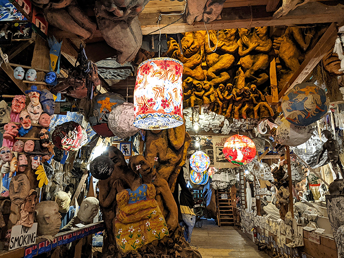 Puppet overload! It's as if Jim Henson's wildest dreams collided with a political science textbook in the best way possible.