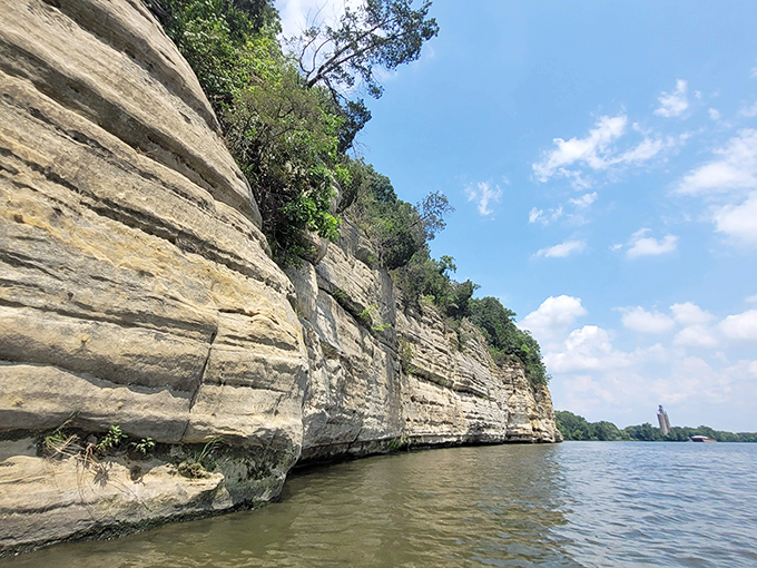"Mother Nature's sculpture garden! These rock formations look like they were carved by a giant with an artistic flair."