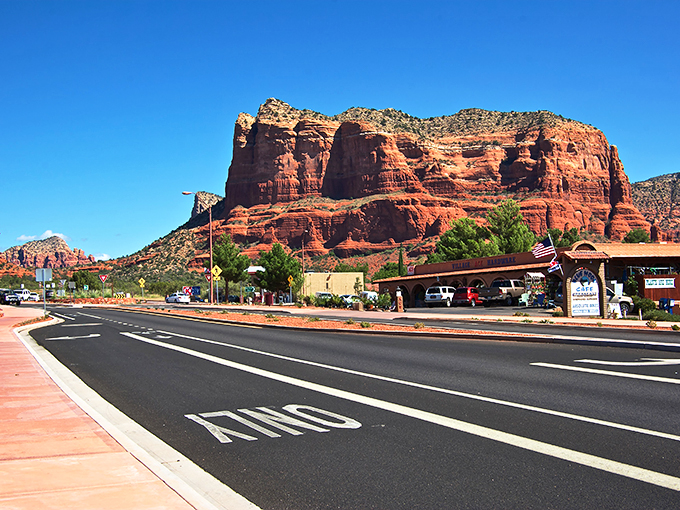 Sedona's skyline puts Manhattan to shame. These towering red rocks are nature's skyscrapers, and they've been standing far longer than the Empire State.