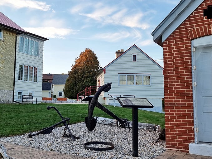 Anchors aweigh! This hefty piece of maritime history is the perfect spot for a seafaring selfie or a quick game of "I spy a shipwreck."