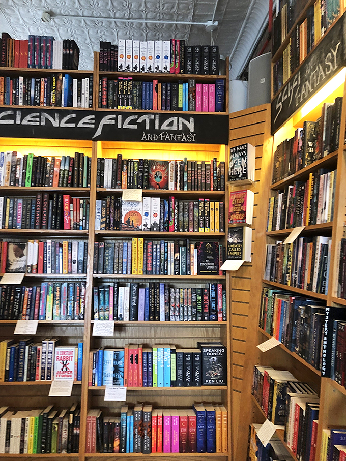 Beam me up, Scotty! This sci-fi section is ready to transport you to galaxies far, far away.