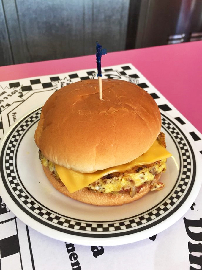 Burger bliss: This isn't just a cheeseburger, it's a hand-held piece of the American Dream. Extra napkins recommended!