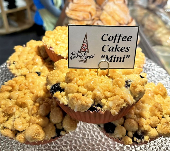 Mini coffee cakes that pack a mighty punch! These little guys are like the Danny DeVito of pastries - small in stature but big on flavor.