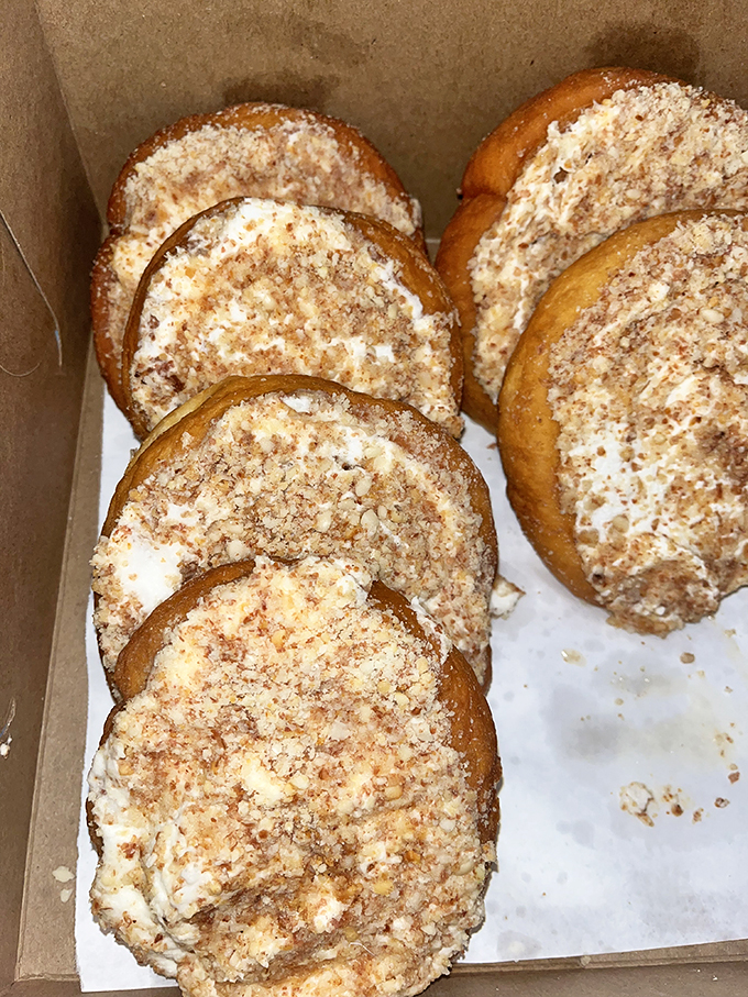 Behold the nut roll royalty! These golden beauties are what would happen if cinnamon buns and pecan pie had a delicious love child.