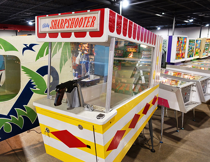 Sharp Shooter: Where your carnival skills meet retro charm. It's like the state fair, minus the questionable corn dogs and rigged games.