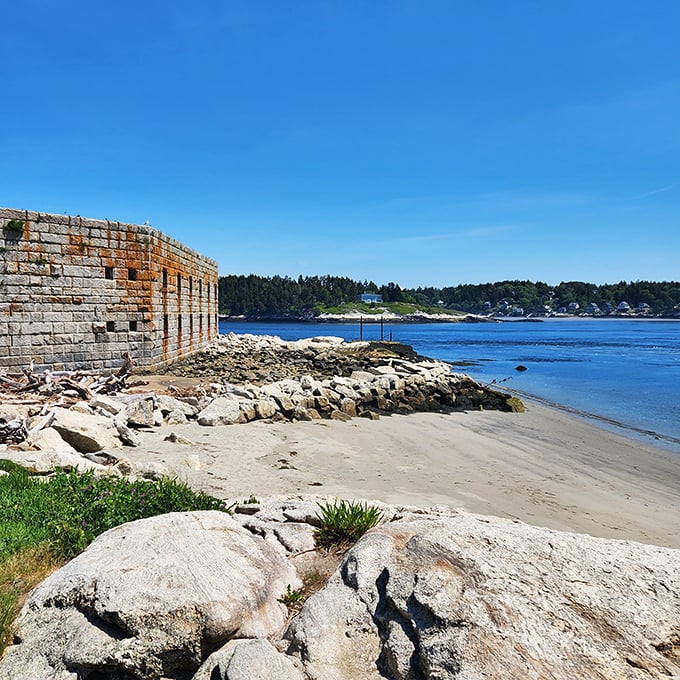 Beach day with a side of history, anyone? Fort Popham's shore offers the perfect blend of sand, surf, and centuries-old stories. Just don't forget your sunscreen!