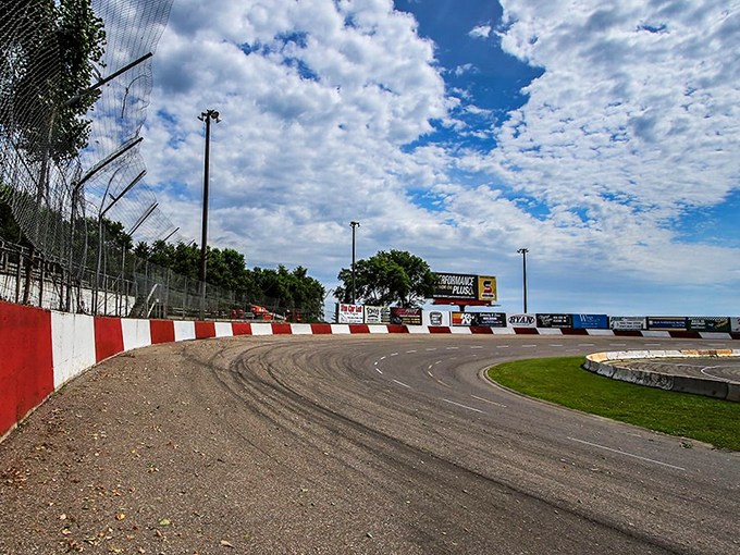 Round and round we go! This asphalt oval is where rubber meets road and dreams of checkered flags come to life.