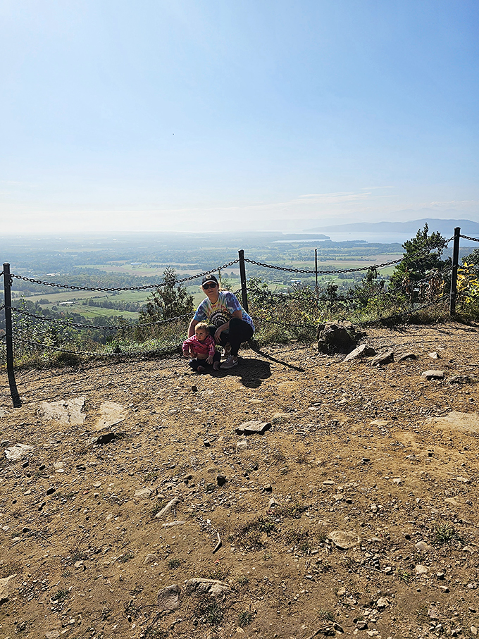Family bonding with a side of panoramic vistas. Who needs Disney when you've got Mother Nature's own thrill ride?