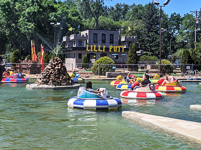 Splash into summer fun! These colorful tubes aren't just pool floats, they're your ticket to a lazy river adventure at Lilli Putt.